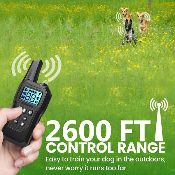 [VoiceTrainer+] Shock Collars for Dogs with Walkie-Talkie Function for ...
